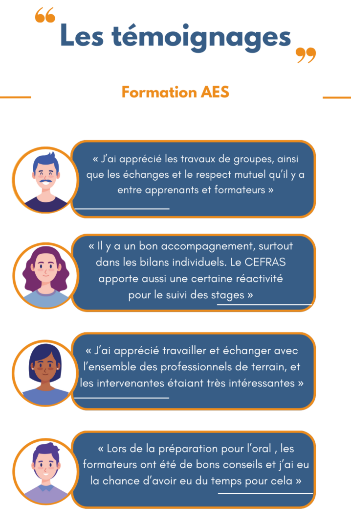 Accompagnant Éducatif et Social (AES) – CEFRAS
